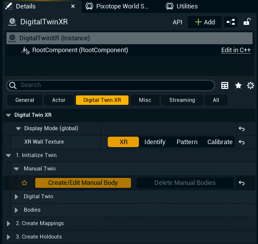 Create a Manual Twin - Digital Twin XR